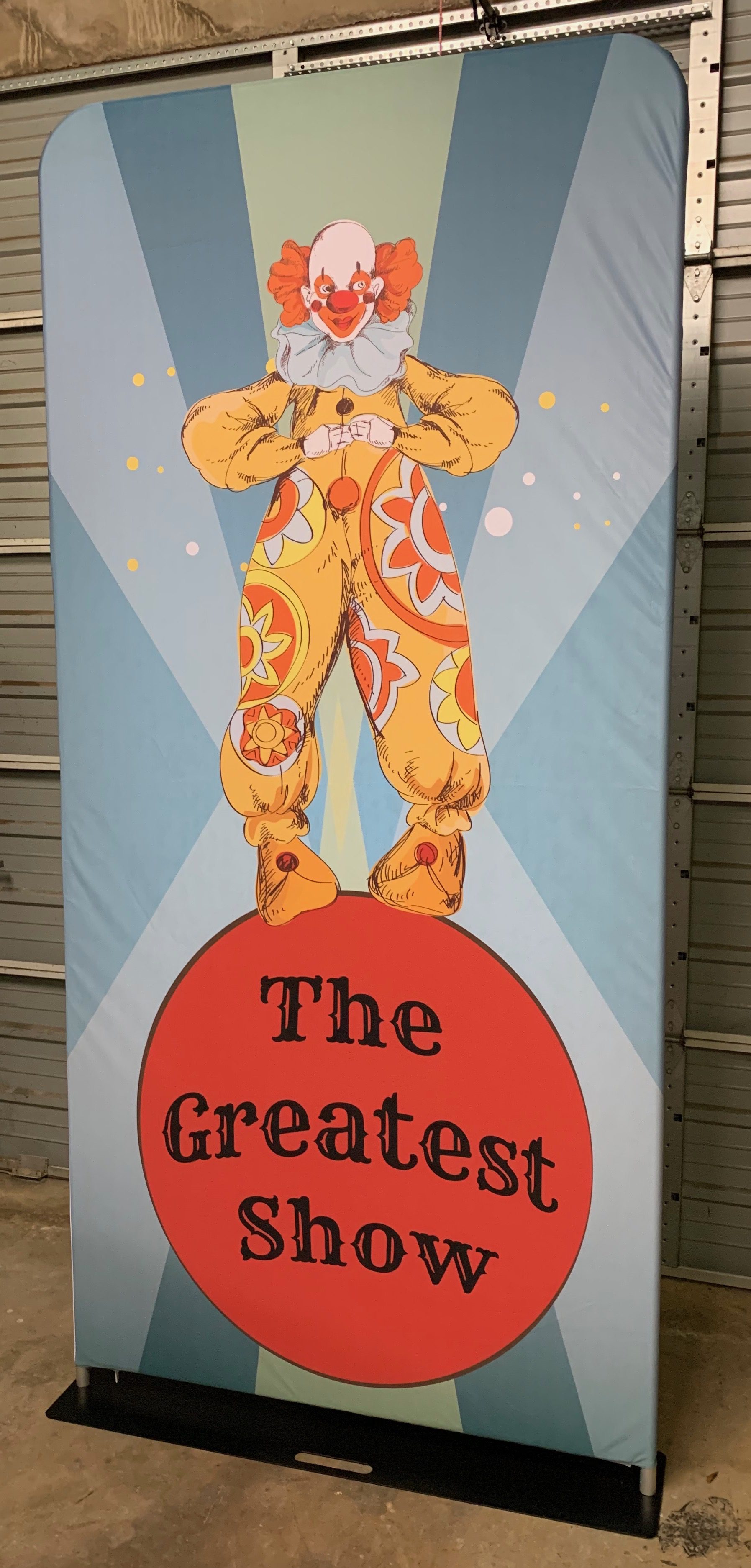 Circus Backdrop Clown The Greatest Show | Dream Captured Event Design